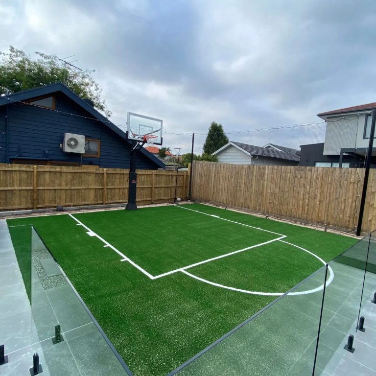32 Backyard Basketball Court Ideas to Transform Your Outdoor Space ...