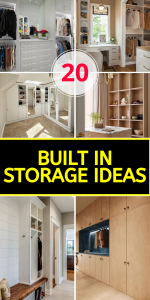 20 Built-In Storage Ideas: Transform Your Home with Elegant and ...