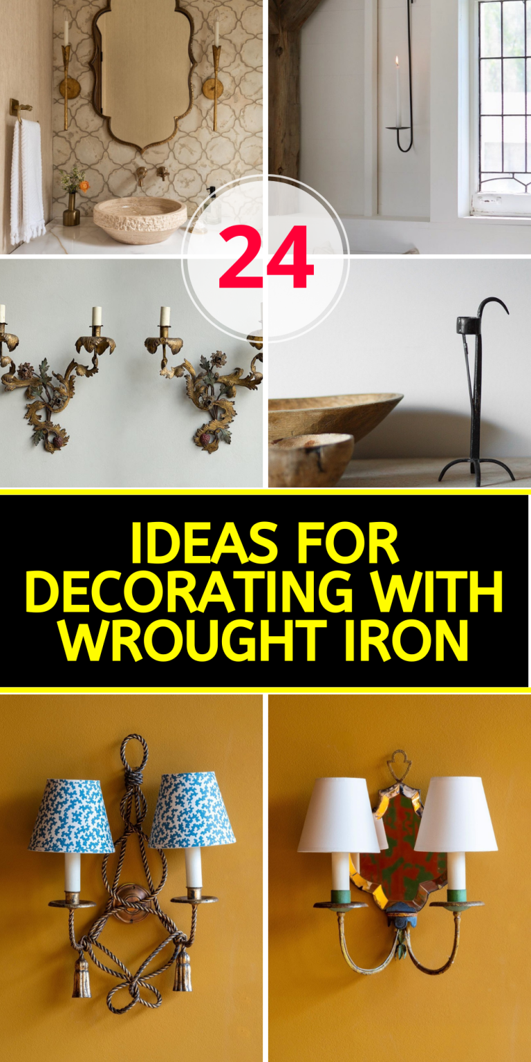 24 Inspiring Ideas for Decorating with Wrought Iron: Elevate Your Home ...