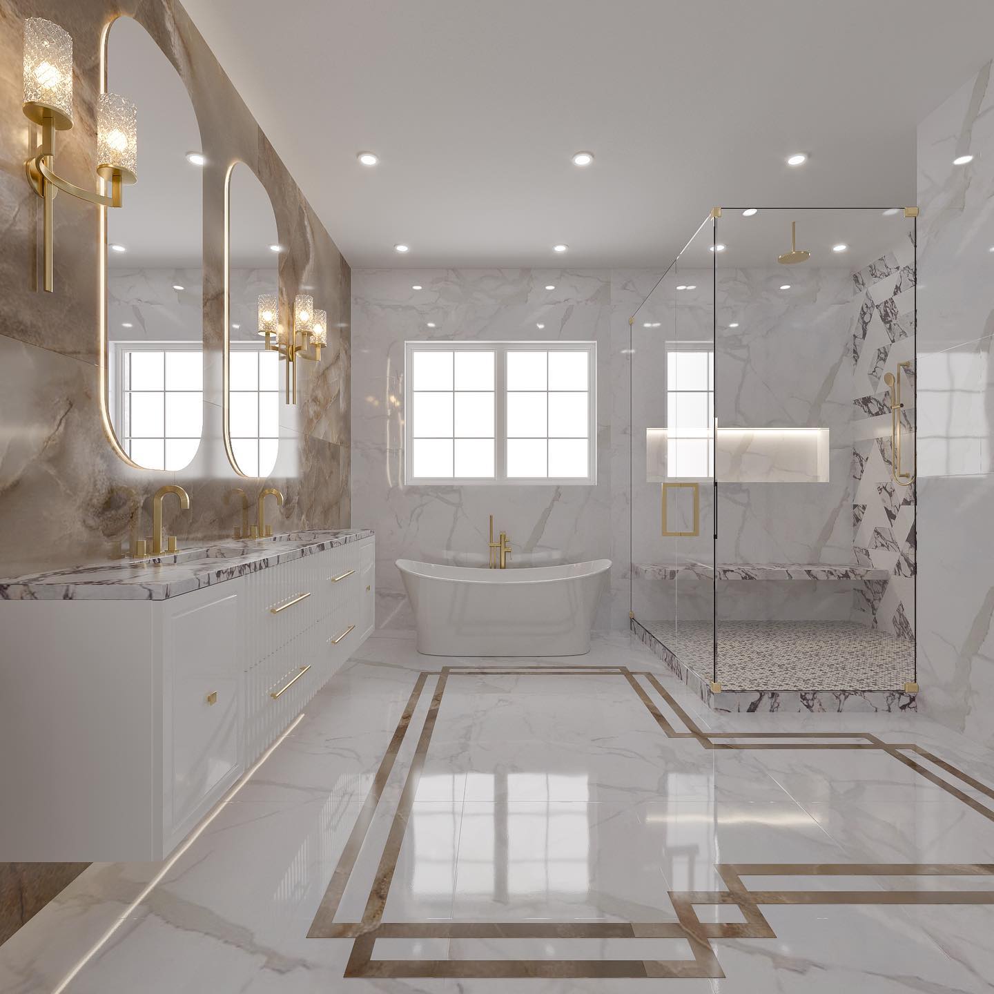 27 Stunning Marble Bathroom Ideas to Transform Your Space into a ...