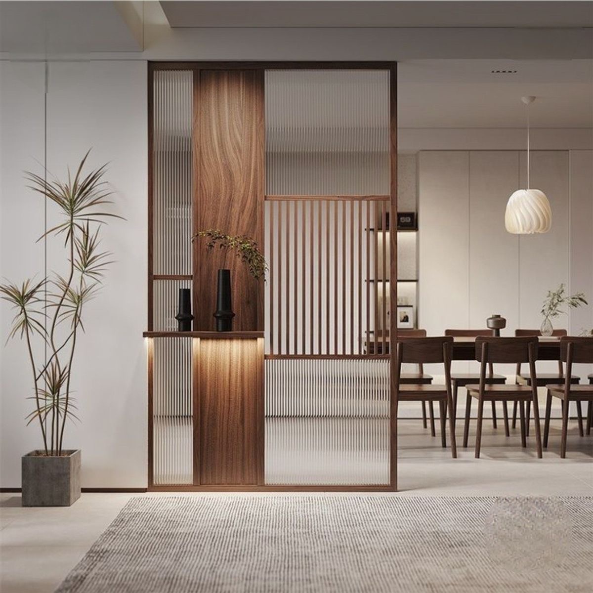 27 Divider Screen Ideas for Open Space Living - Stylish and Functional ...