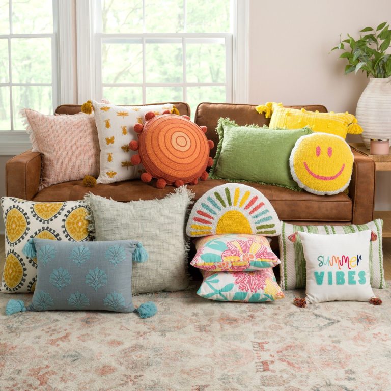 25 Colorful Throw Pillows to Transform Your Living Space with Style and ...