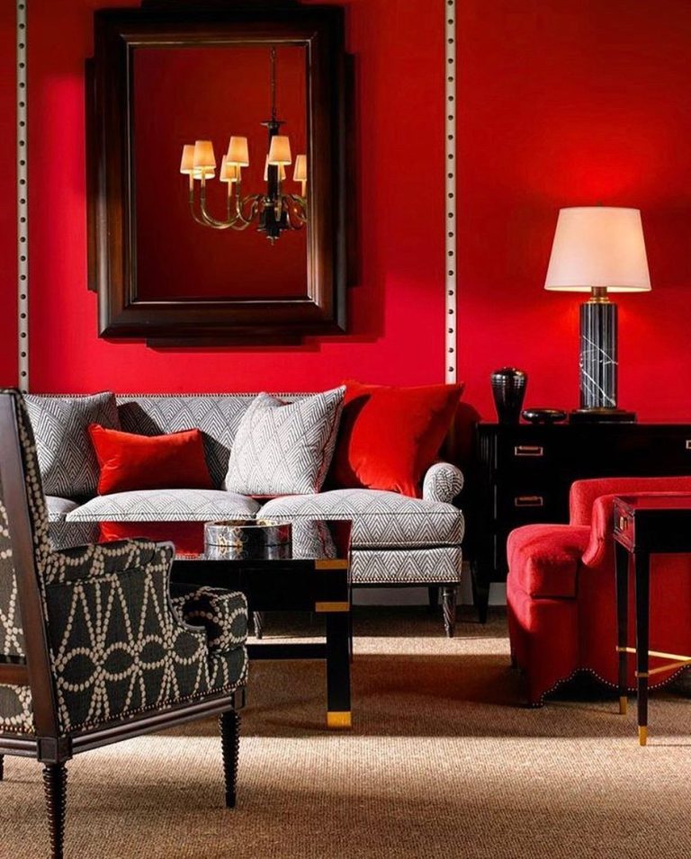 23 Stunning Red Living Room Ideas to Transform Your Space with Bold ...