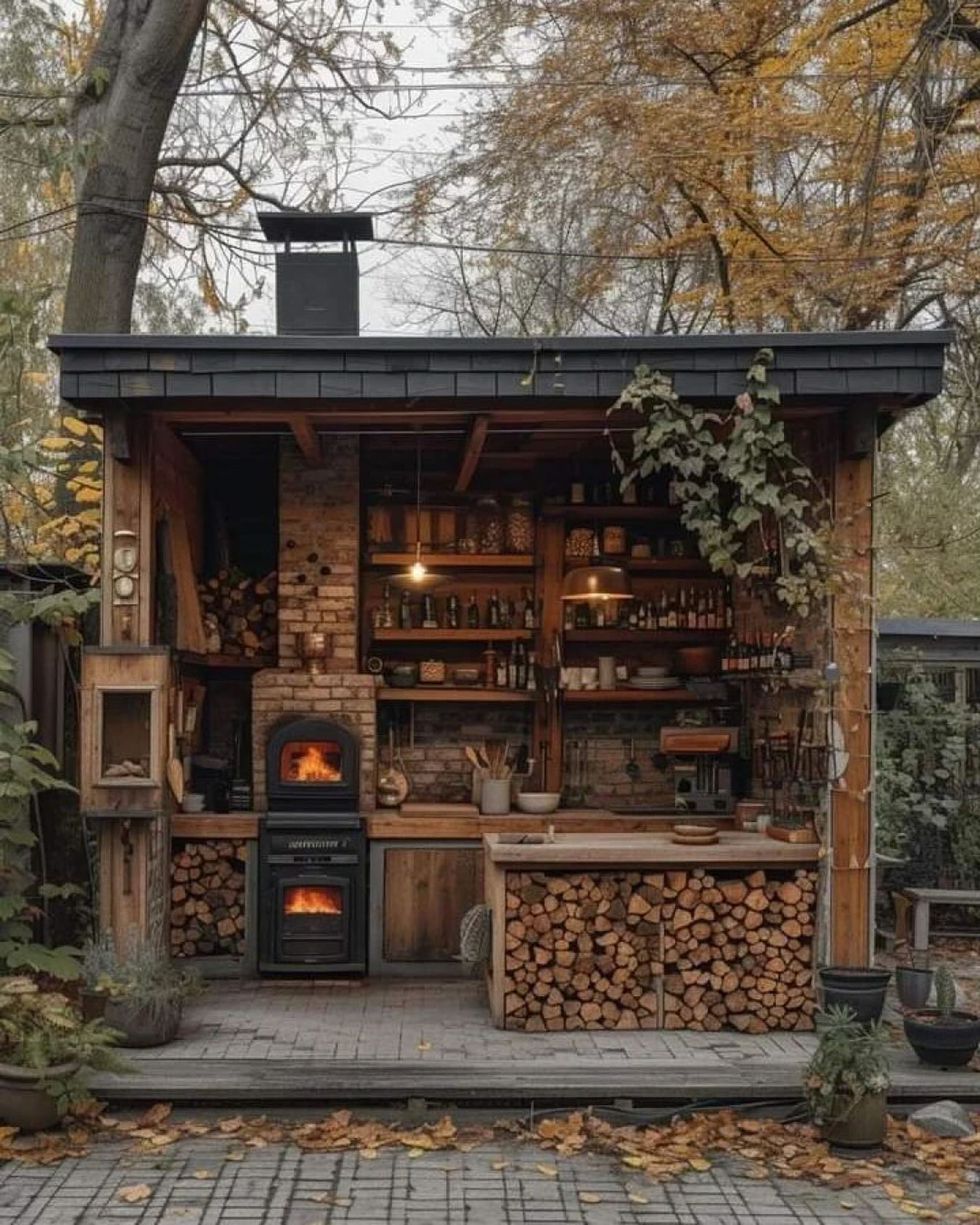 23 Rustic Kitchen Outdoors Ideas to Transform Your Backyard into a Cozy ...