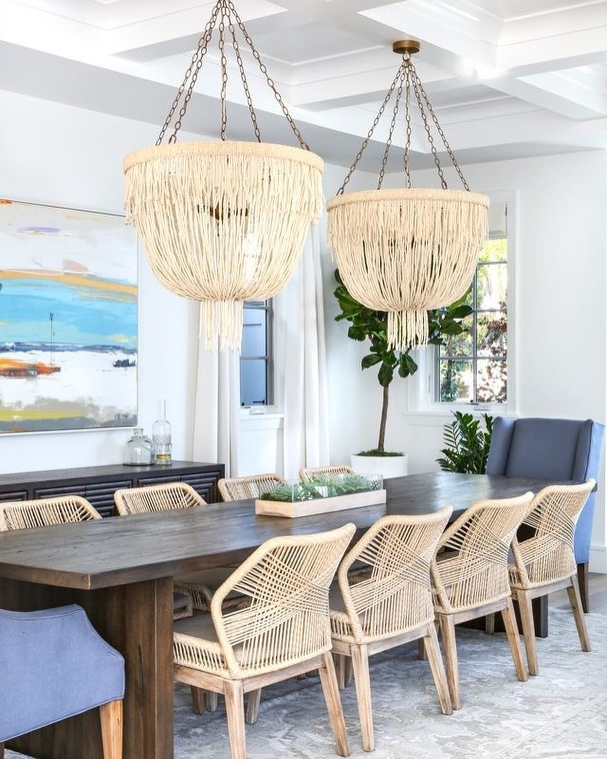 28 Stunning Coastal Dining Room Ideas for a Beach-Inspired Home ...