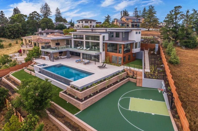32 Backyard Basketball Court Ideas to Transform Your Outdoor Space ...