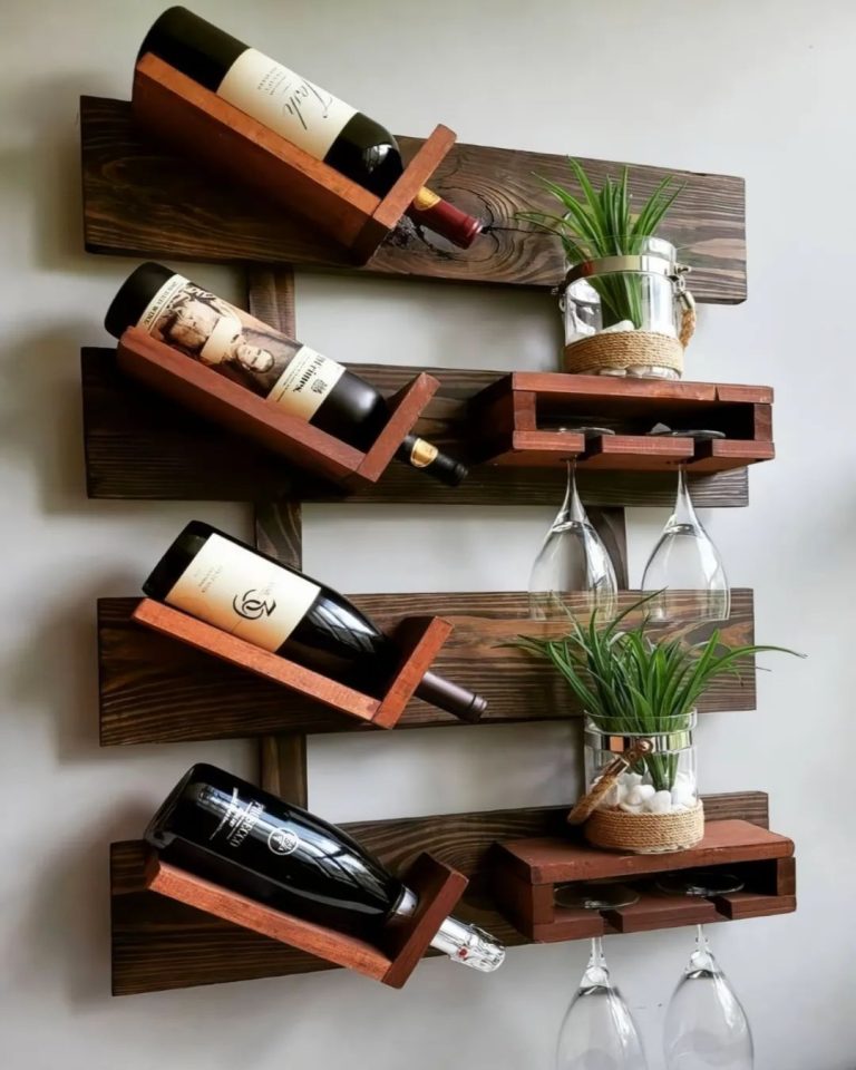 24 Wine Shelf Ideas: Stylish and Practical Solutions for Every Space ...