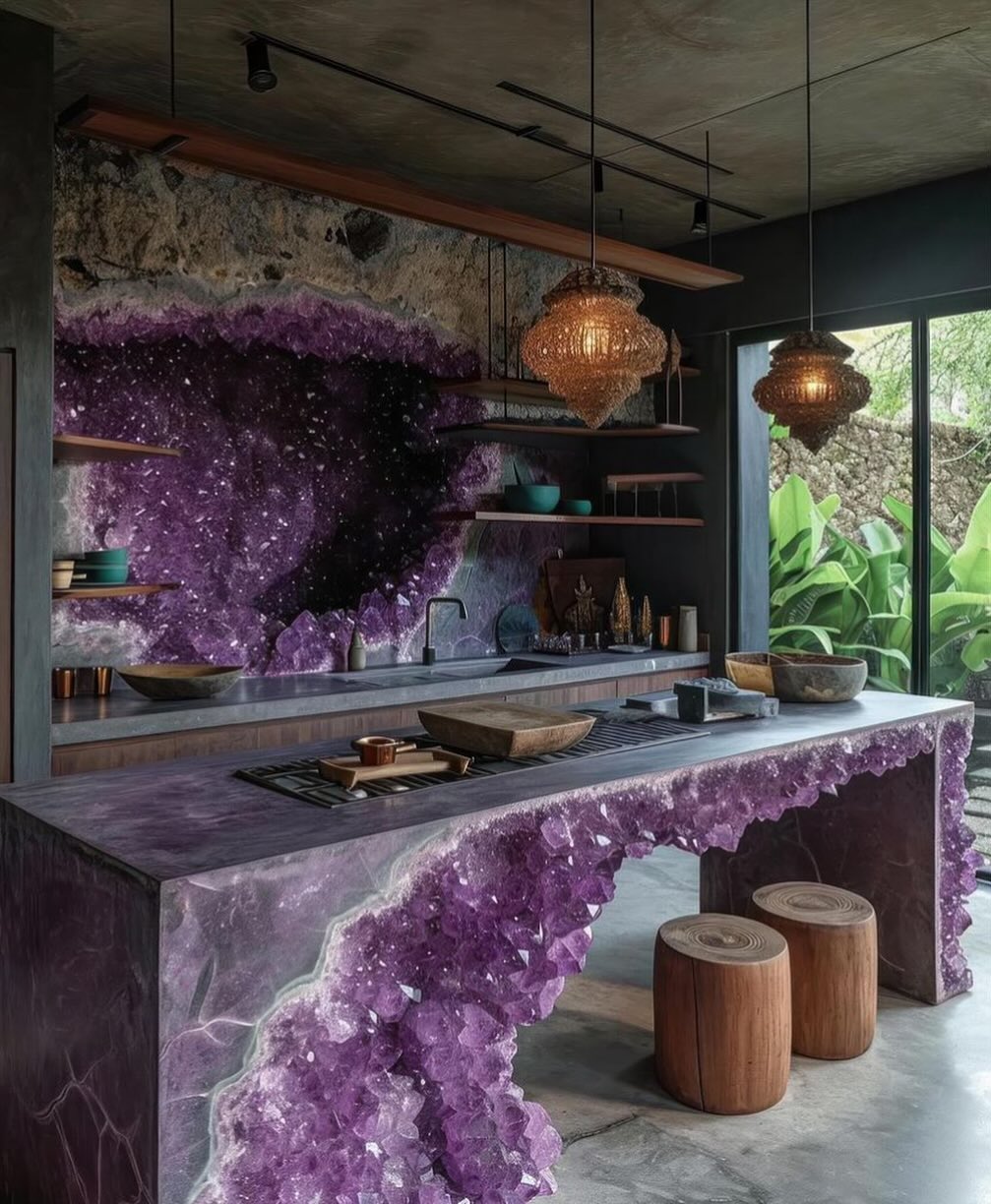 25 Crystal Decor Ideas to Transform Your Home with Elegance and Healing ...