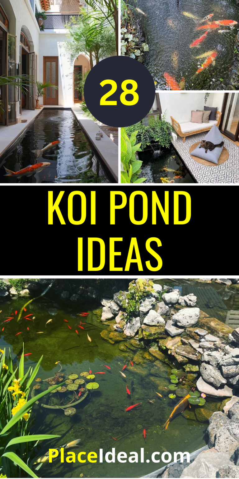 28 Koi Pond Ideas to Transform Your Backyard into a Serene Oasis ...
