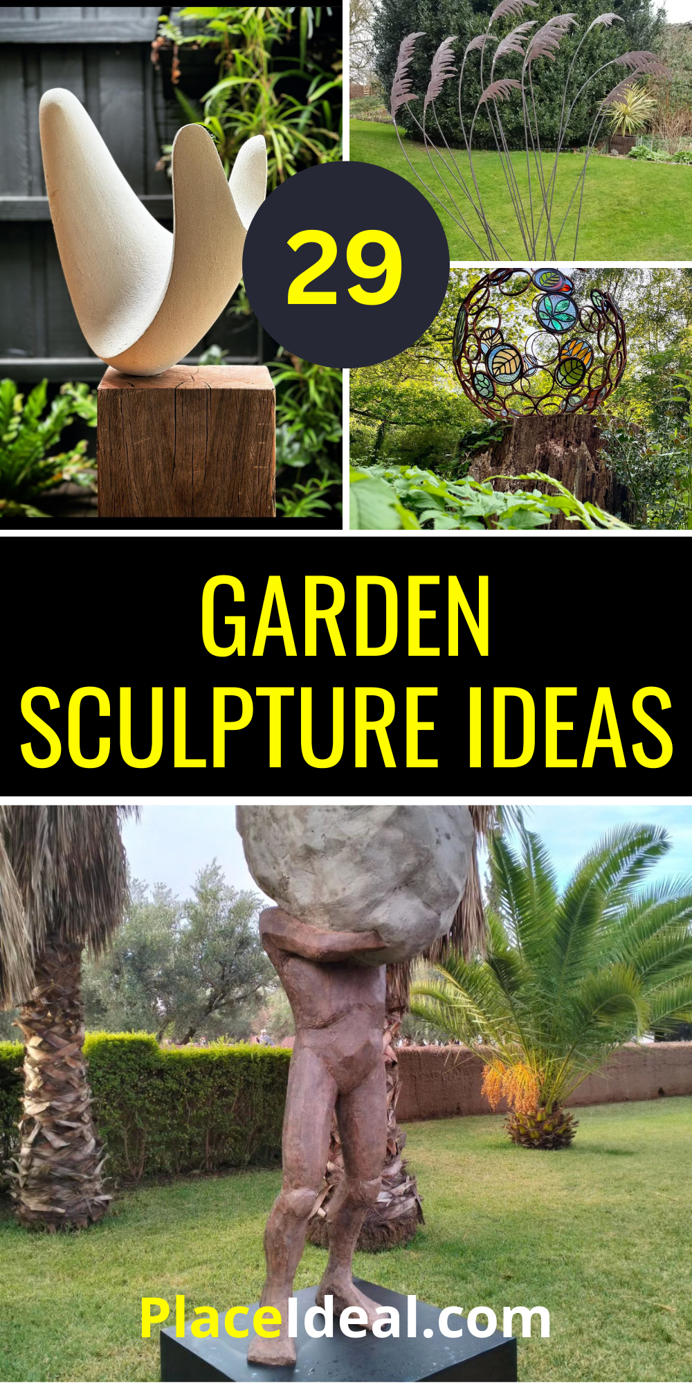 29 Garden Sculpture Ideas: Creative, Modern, and Zen Inspirations for ...
