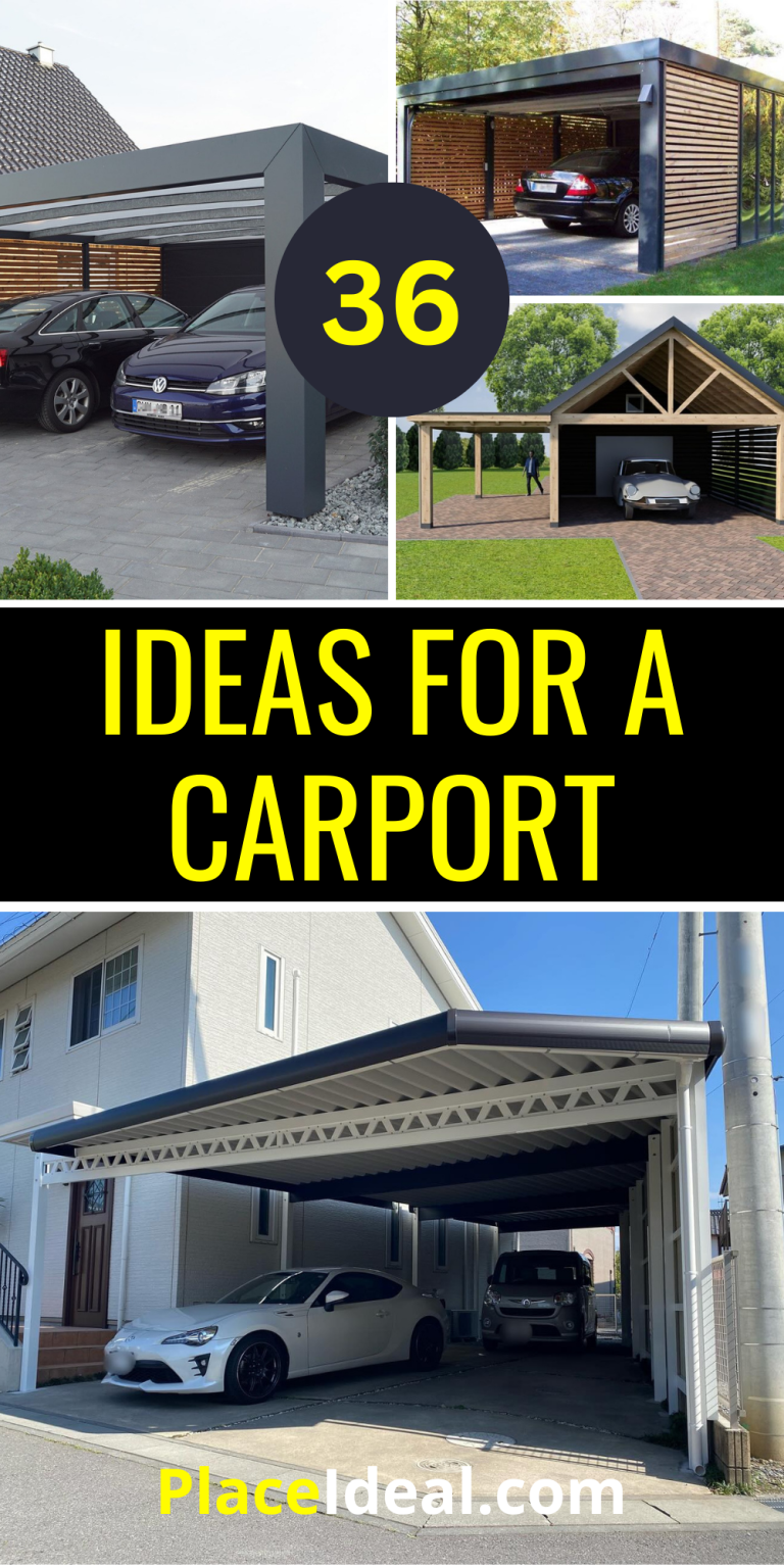 36 Innovative Ideas for a Carport: Modern, Stylish, and Functional ...