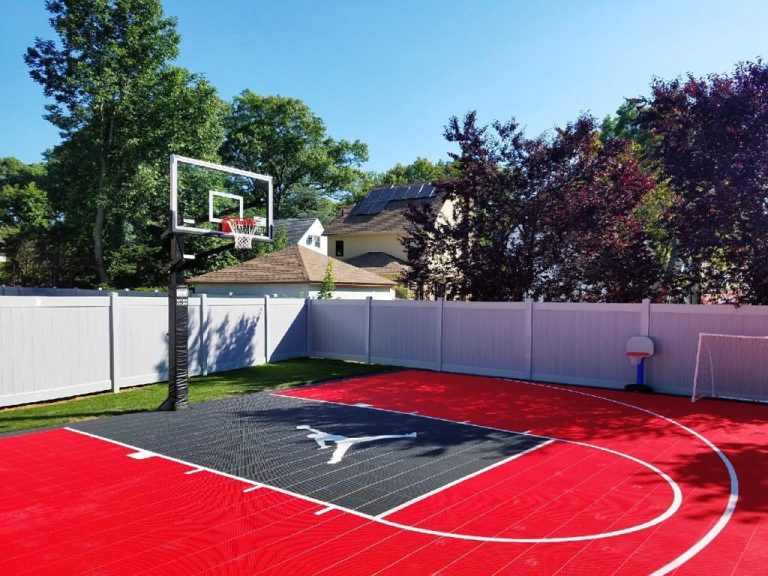 32 Backyard Basketball Court Ideas to Transform Your Outdoor Space ...