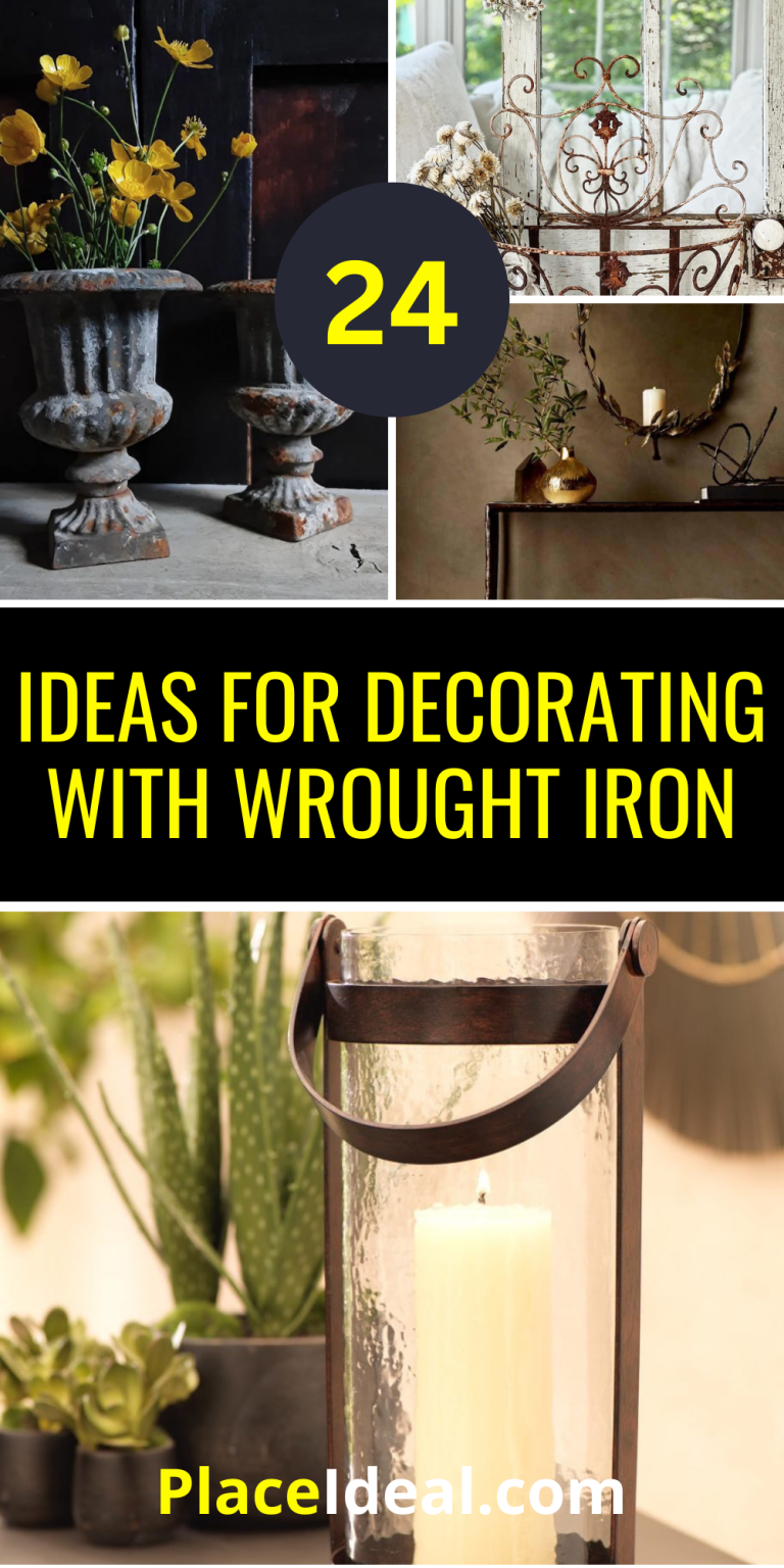 24 Inspiring Ideas for Decorating with Wrought Iron: Elevate Your Home ...