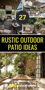 27 Rustic Outdoor Patio Ideas to Transform Your Backyard into a Cozy ...