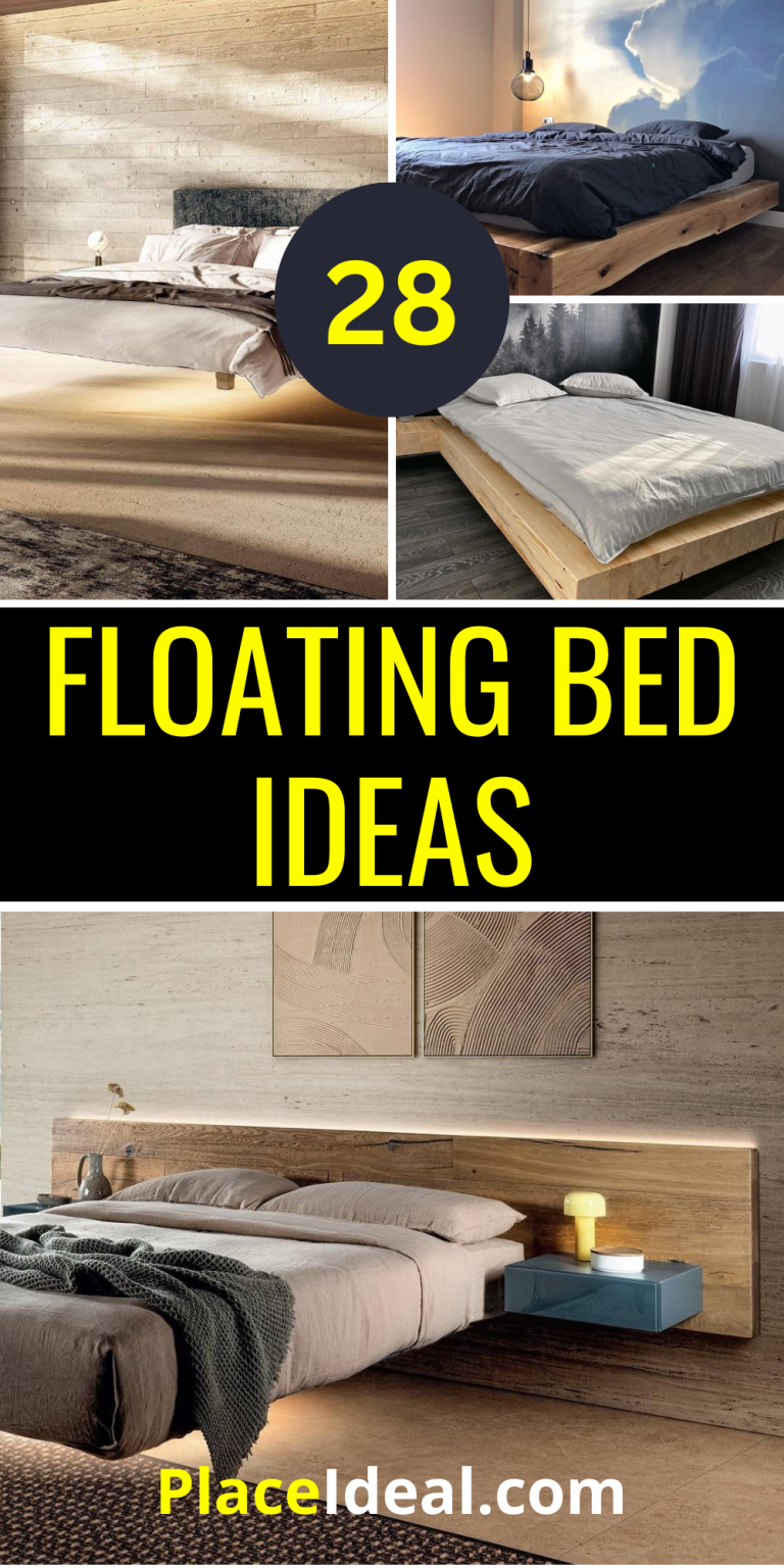 28 Floating Bed Ideas to Transform Your Bedroom with Modern Elegance ...