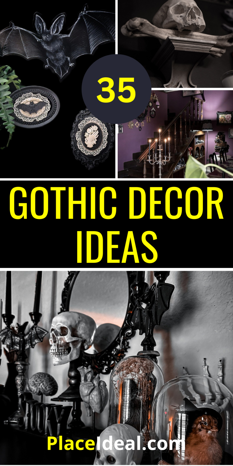 35 Gothic Decor Ideas to Transform Your Home into a Dark and Elegant ...
