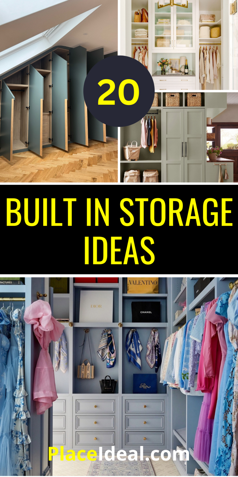 20 Built-In Storage Ideas: Transform Your Home with Elegant and ...