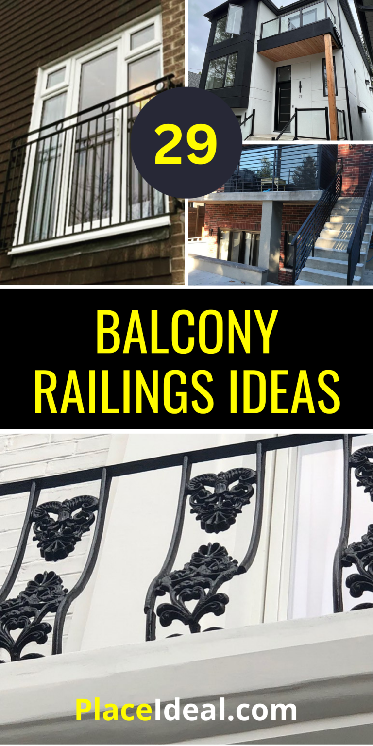 29 Balcony Railings Ideas for Modern, Rustic, and Stylish Outdoor ...