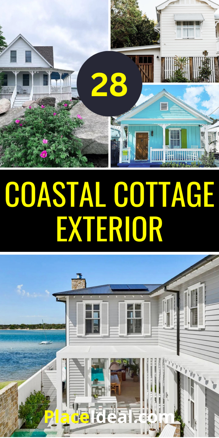 28 Coastal Cottage Exterior Designs to Inspire Your Dream Beachside ...