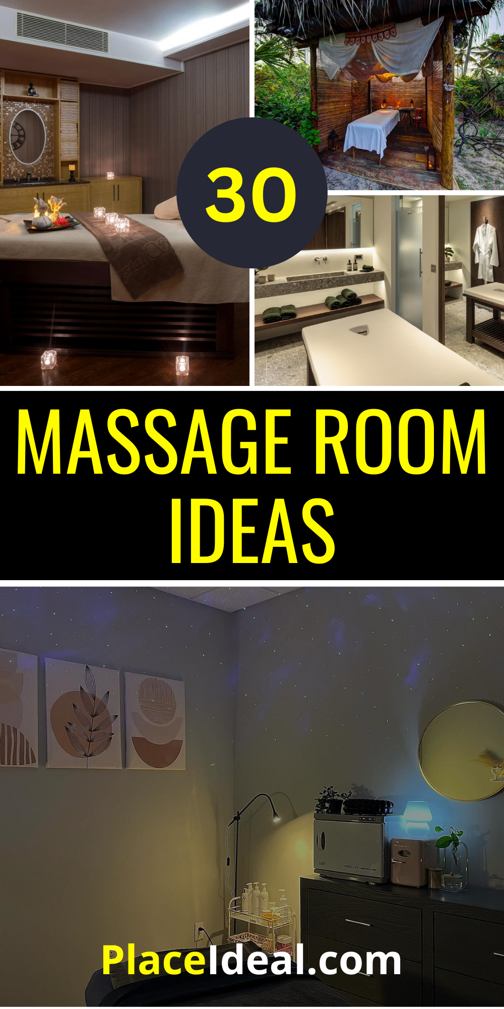 30 Massage Room Ideas: Transform Your Space into a Relaxing Zen ...