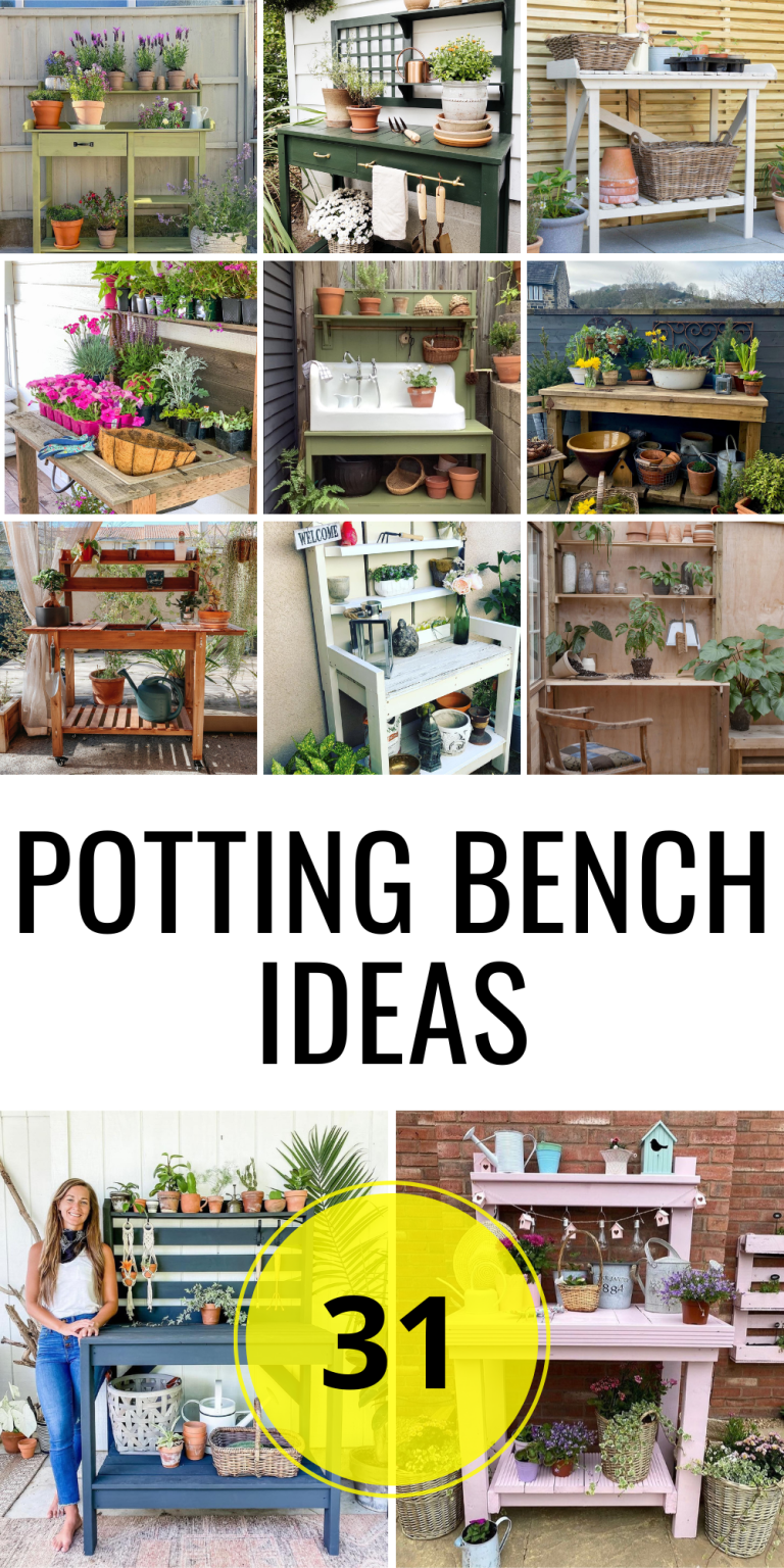 31 Potting Bench Ideas: Creative and Practical Solutions for Your ...