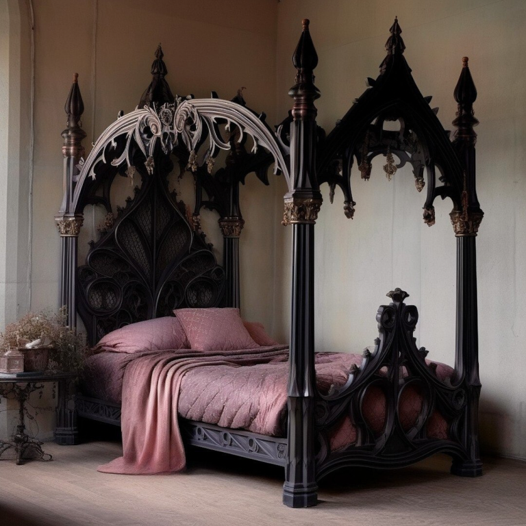 32 Gothic Bedroom Ideas: Transform Your Space with Dark Elegance and ...