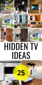25 Hidden TV Ideas: Transform Your Living Space with These Stylish ...