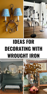 24 Inspiring Ideas for Decorating with Wrought Iron: Elevate Your Home ...