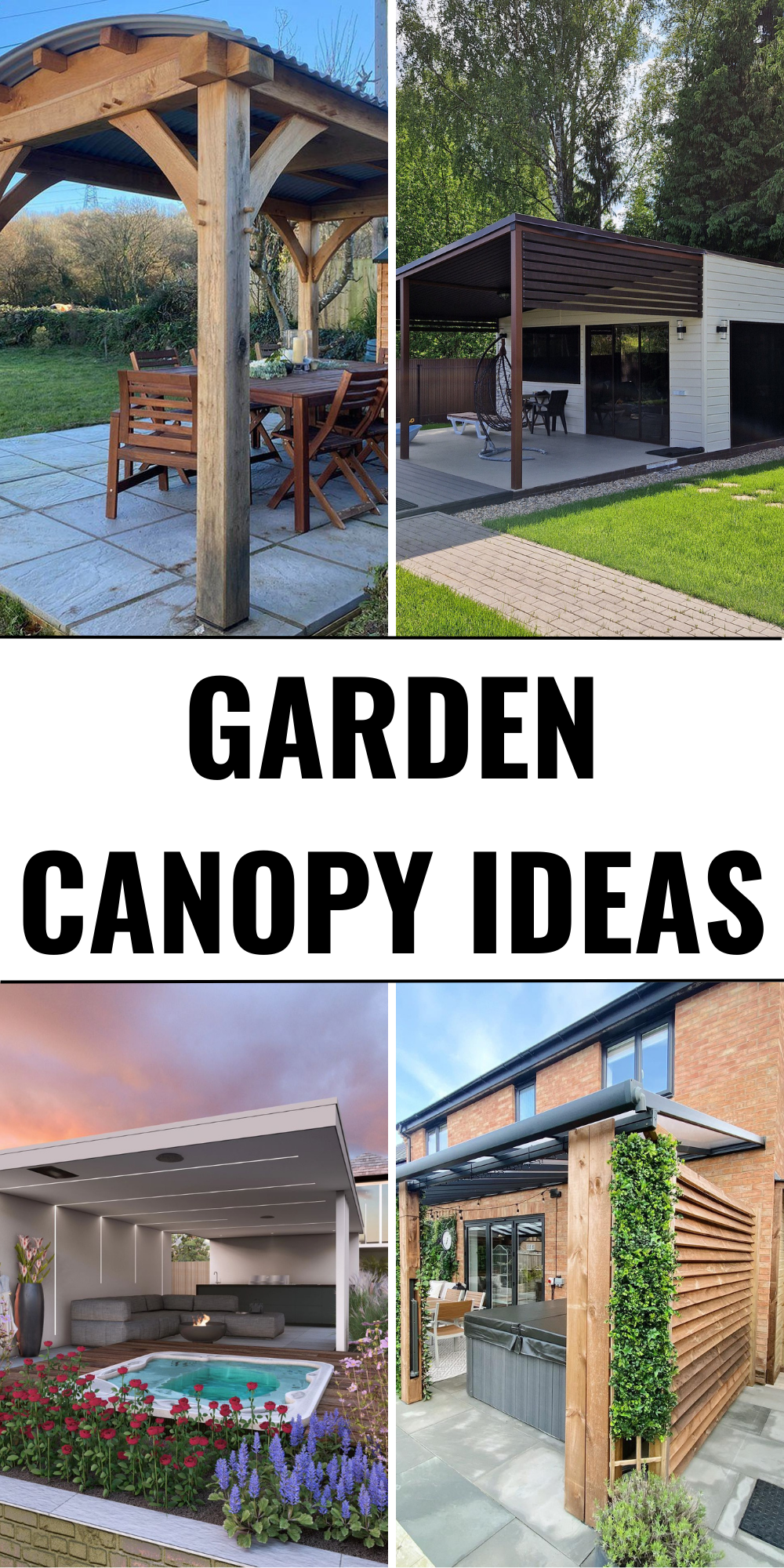 25 Garden Canopy Ideas: Transform Your Outdoor Space with Stylish and ...