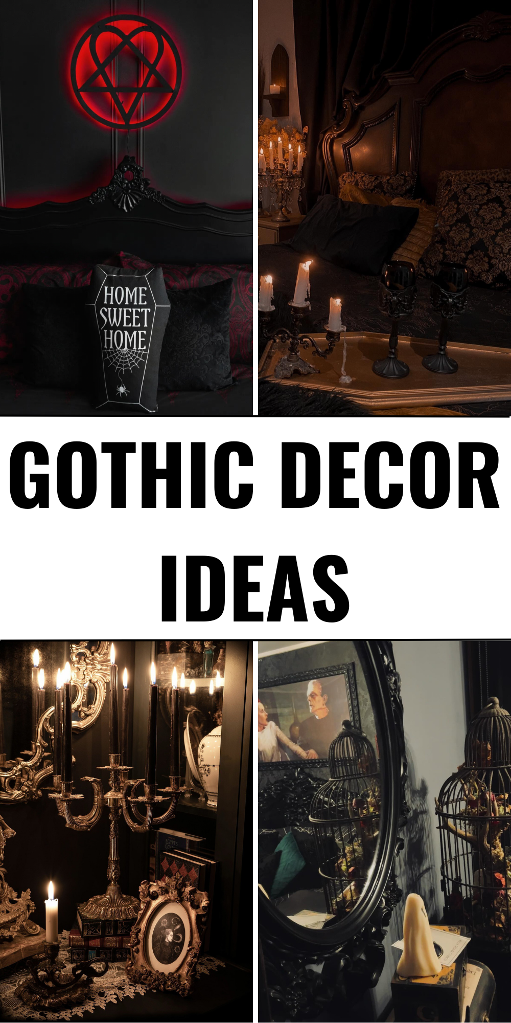 35 Gothic Decor Ideas to Transform Your Home into a Dark and Elegant ...