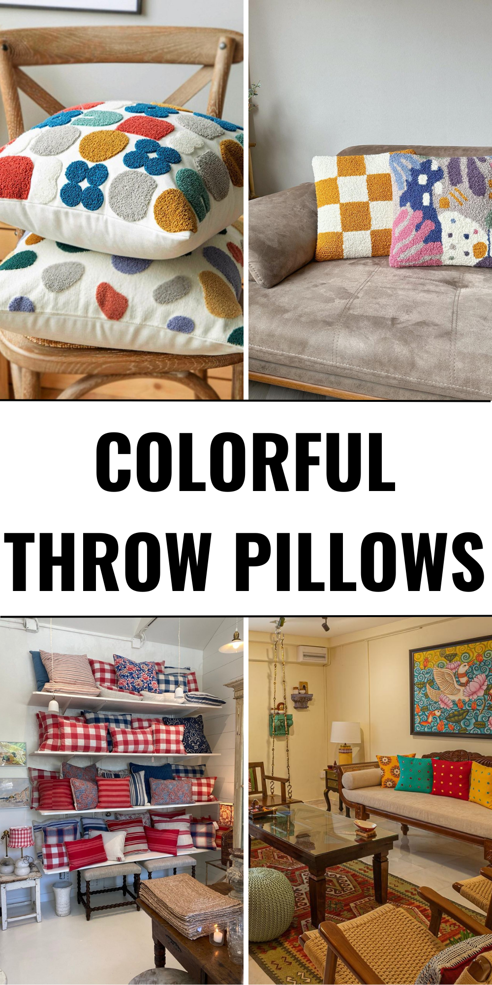 25 Colorful Throw Pillows to Transform Your Living Space with Style and ...