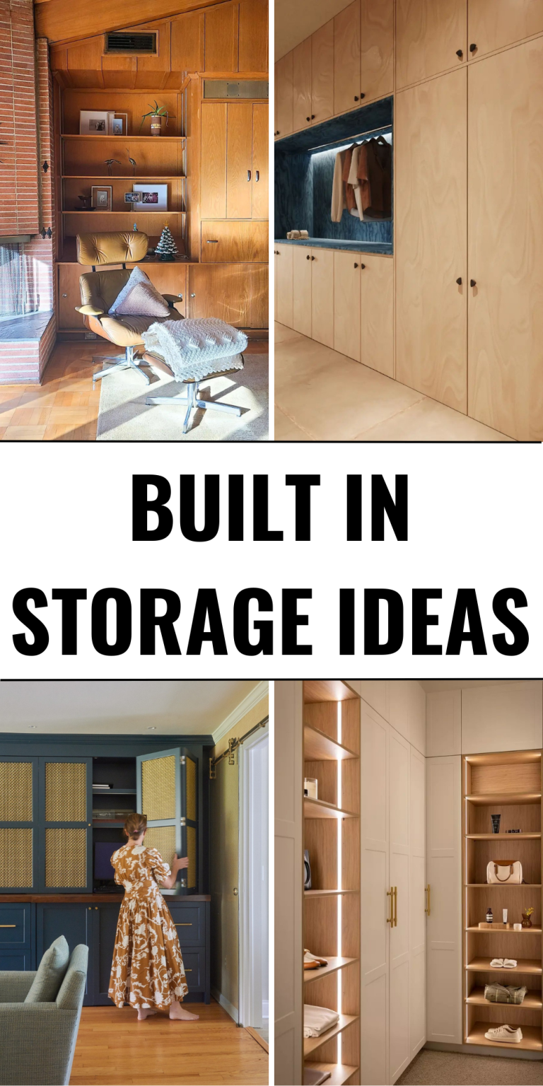 20 Built-In Storage Ideas: Transform Your Home with Elegant and ...
