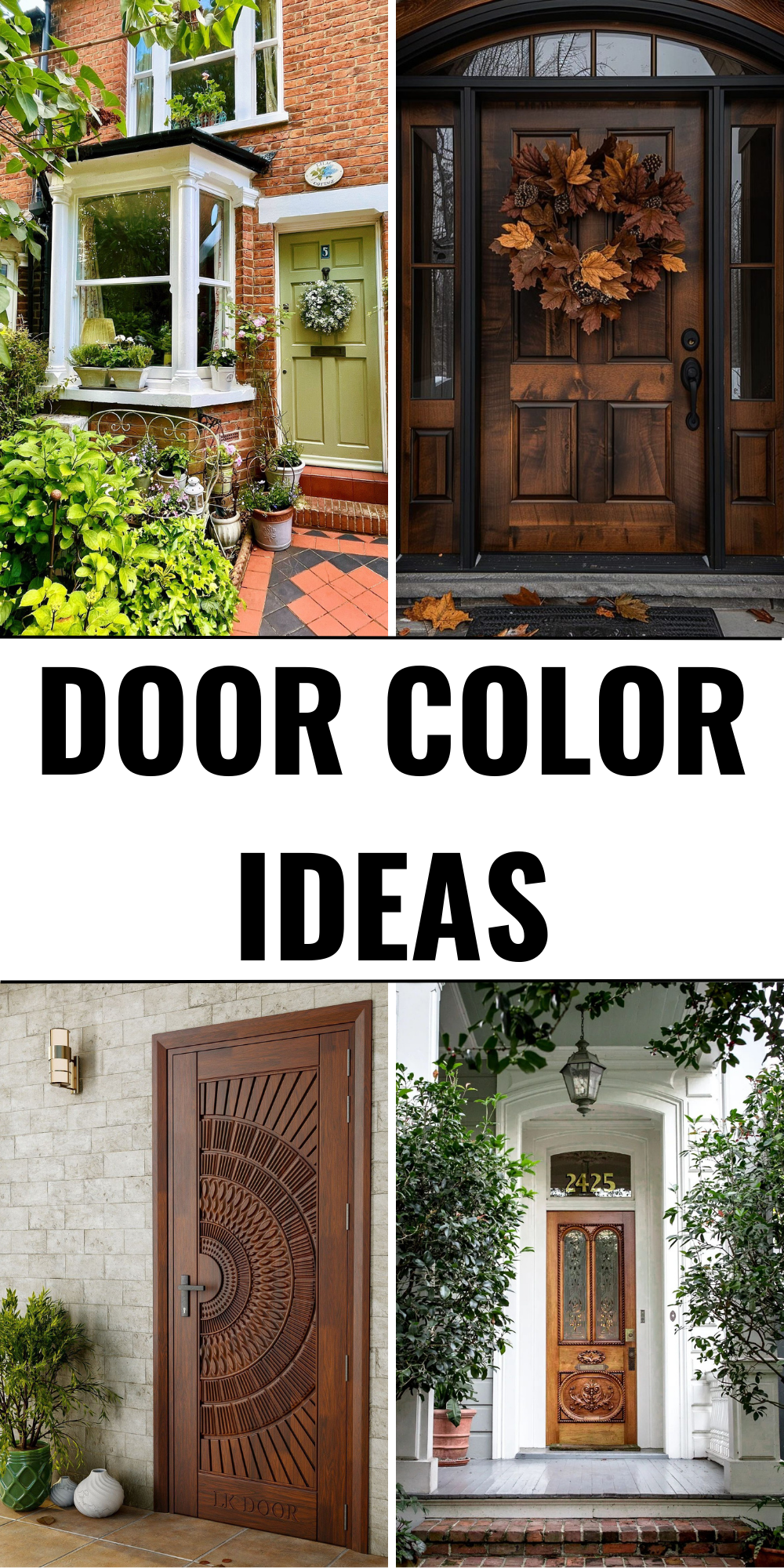 31 Amazing Door Color Ideas to Transform Your Home's Curb Appeal ...