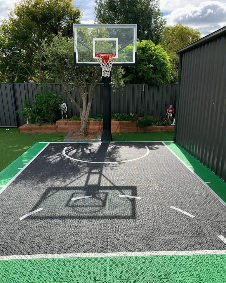 32 Backyard Basketball Court Ideas to Transform Your Outdoor Space ...