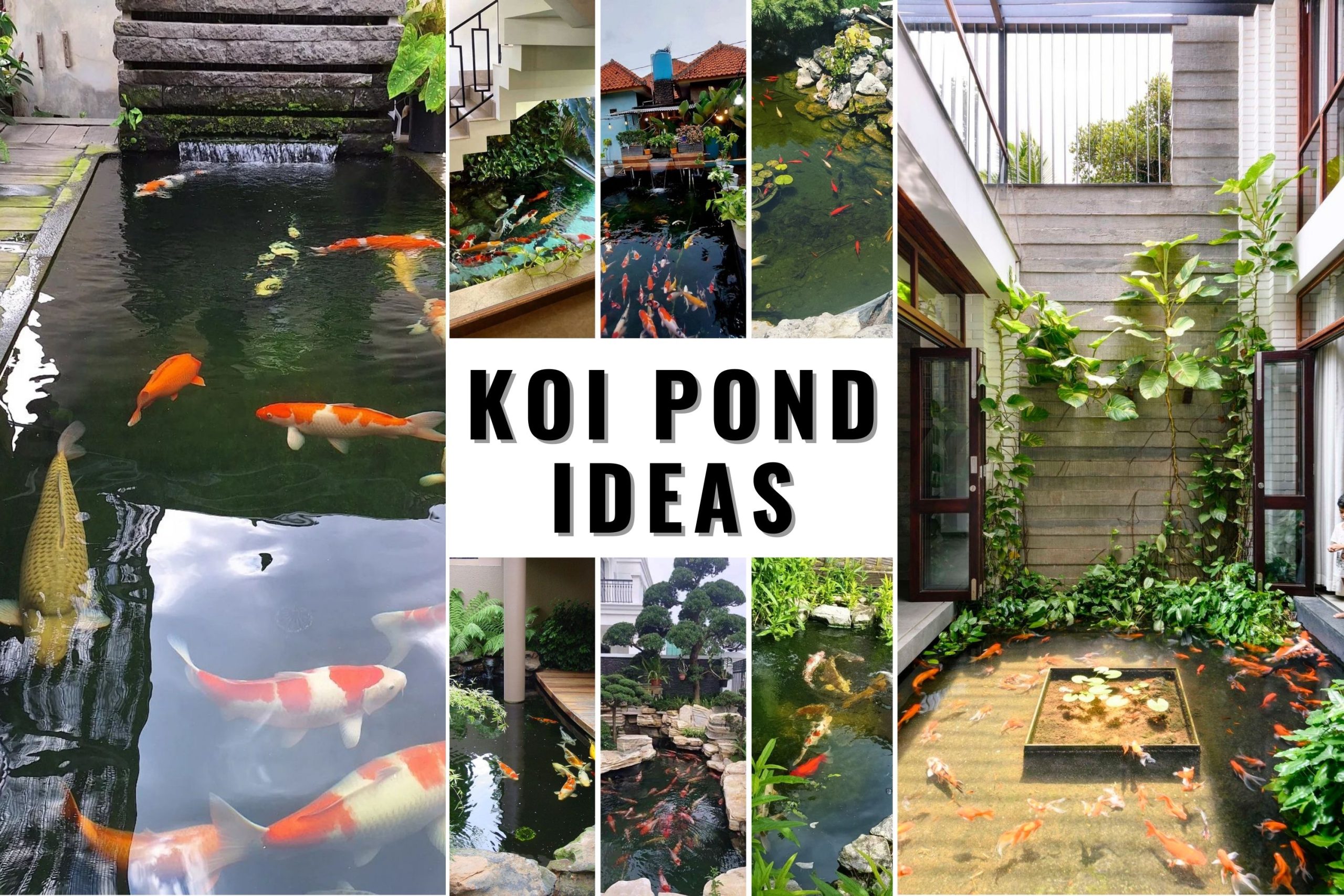 28 Koi Pond Ideas to Transform Your Backyard into a Serene Oasis ...