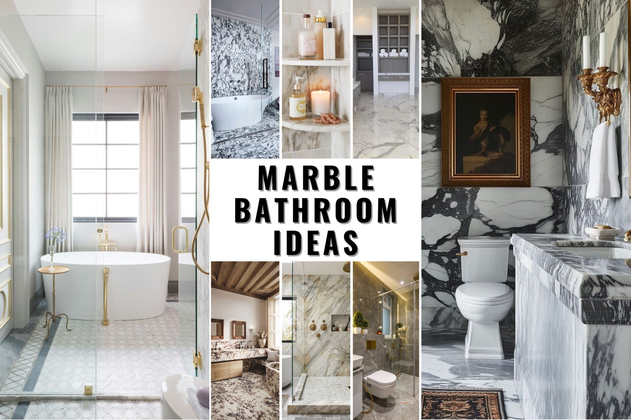 27 Stunning Marble Bathroom Ideas to Transform Your Space into a ...