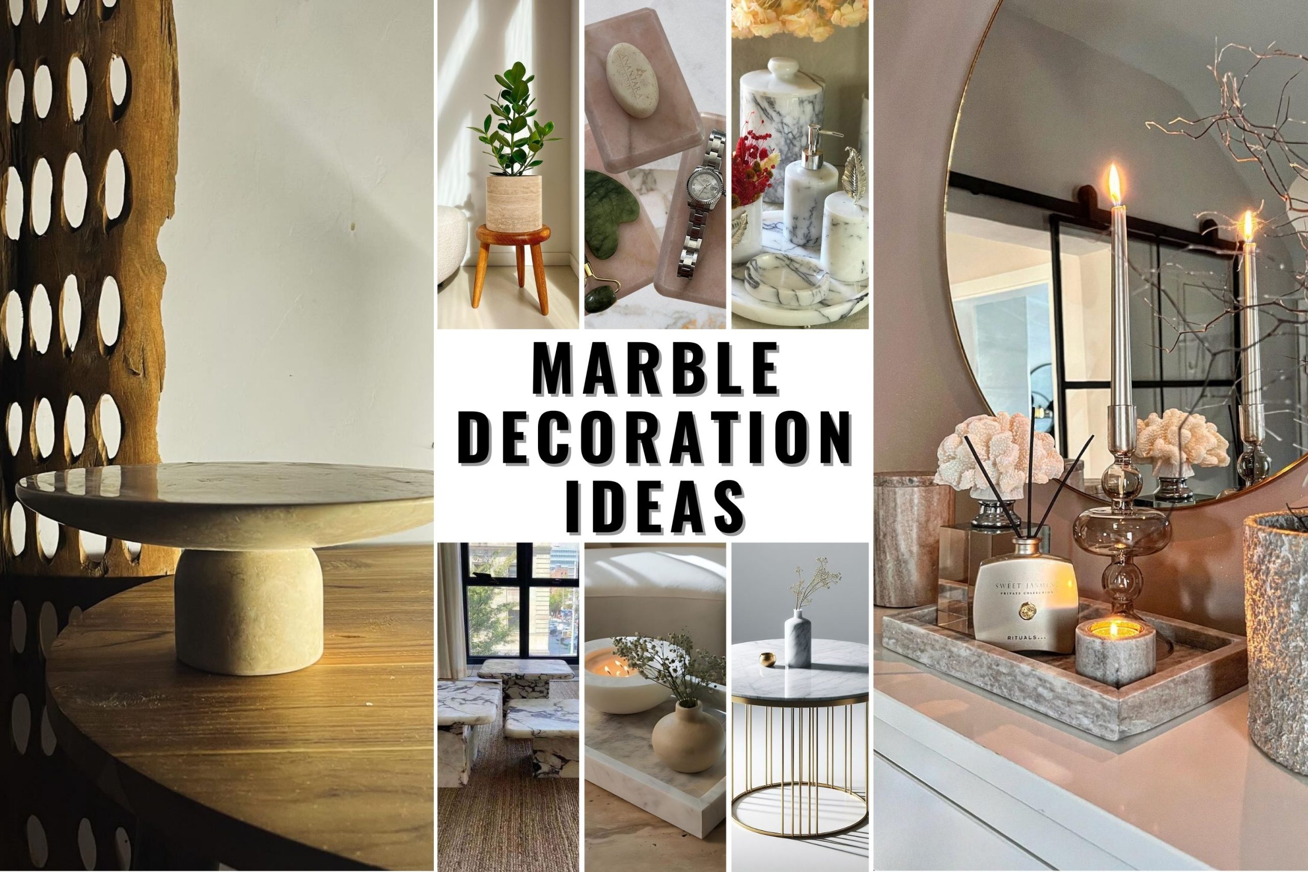 32 Marble Decoration Ideas to Elevate Your Home's Aesthetic: Timeless ...