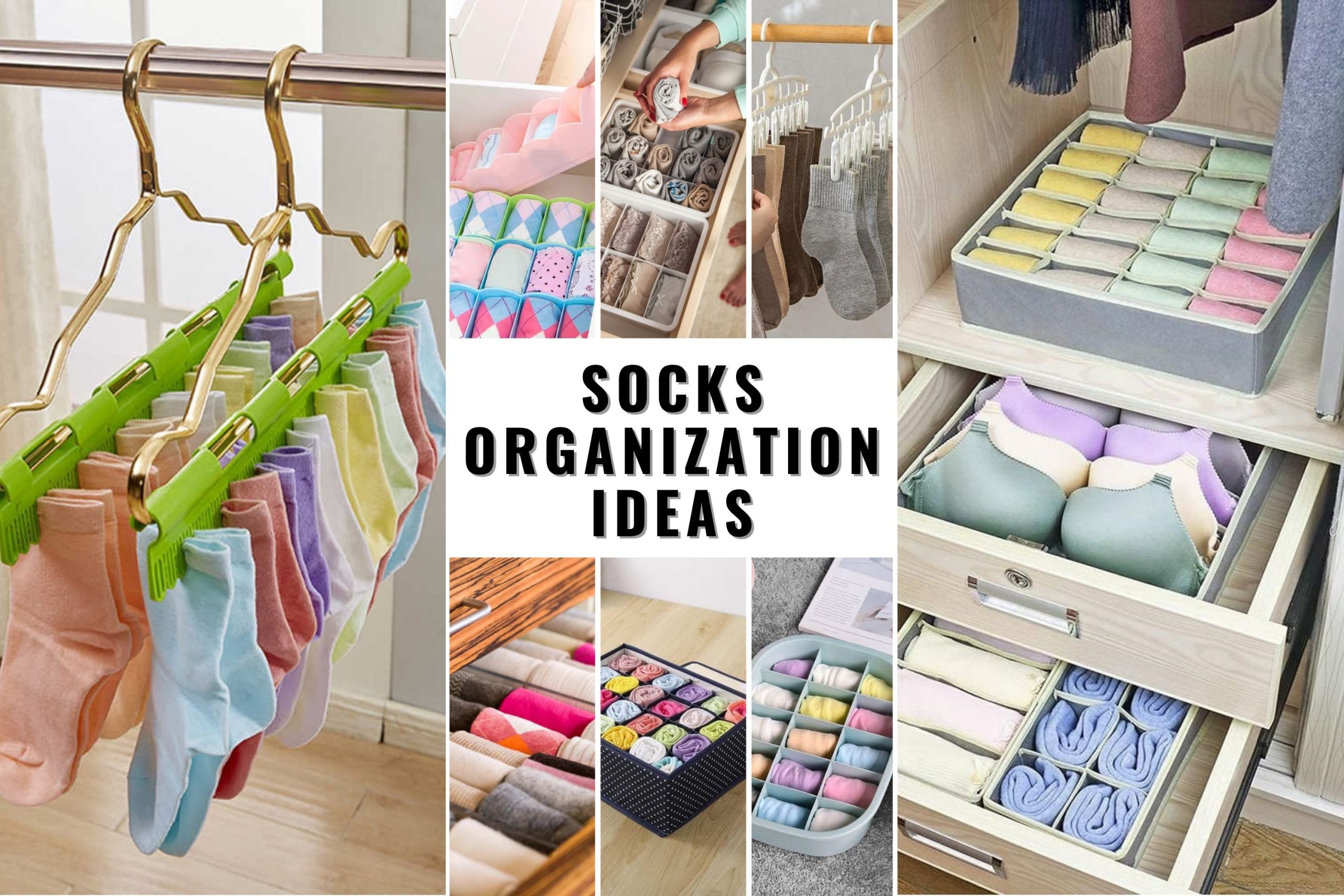 30 Brilliant Socks Organization Ideas to Transform Your Closet ...