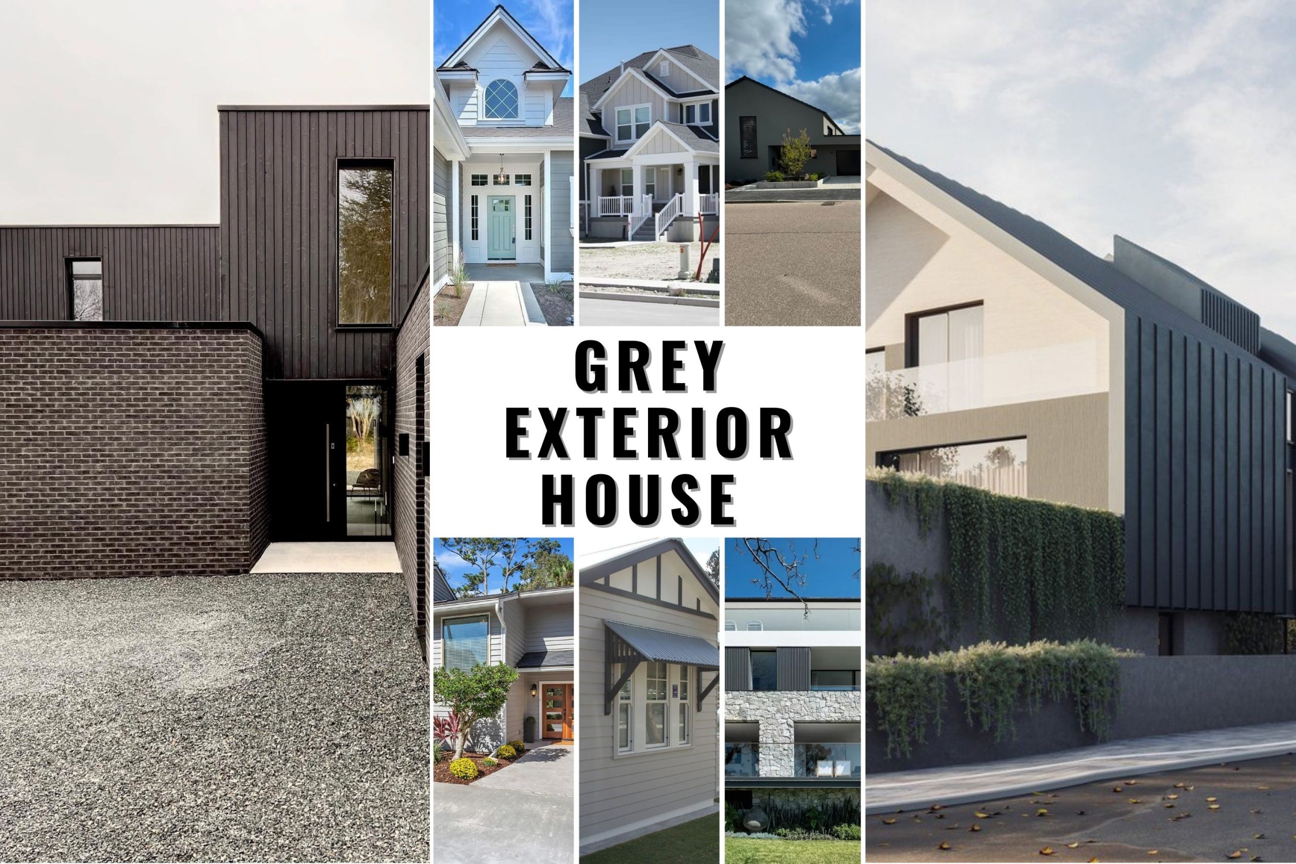 26 Stunning Grey Exterior House Designs That Will Transform Your Home ...