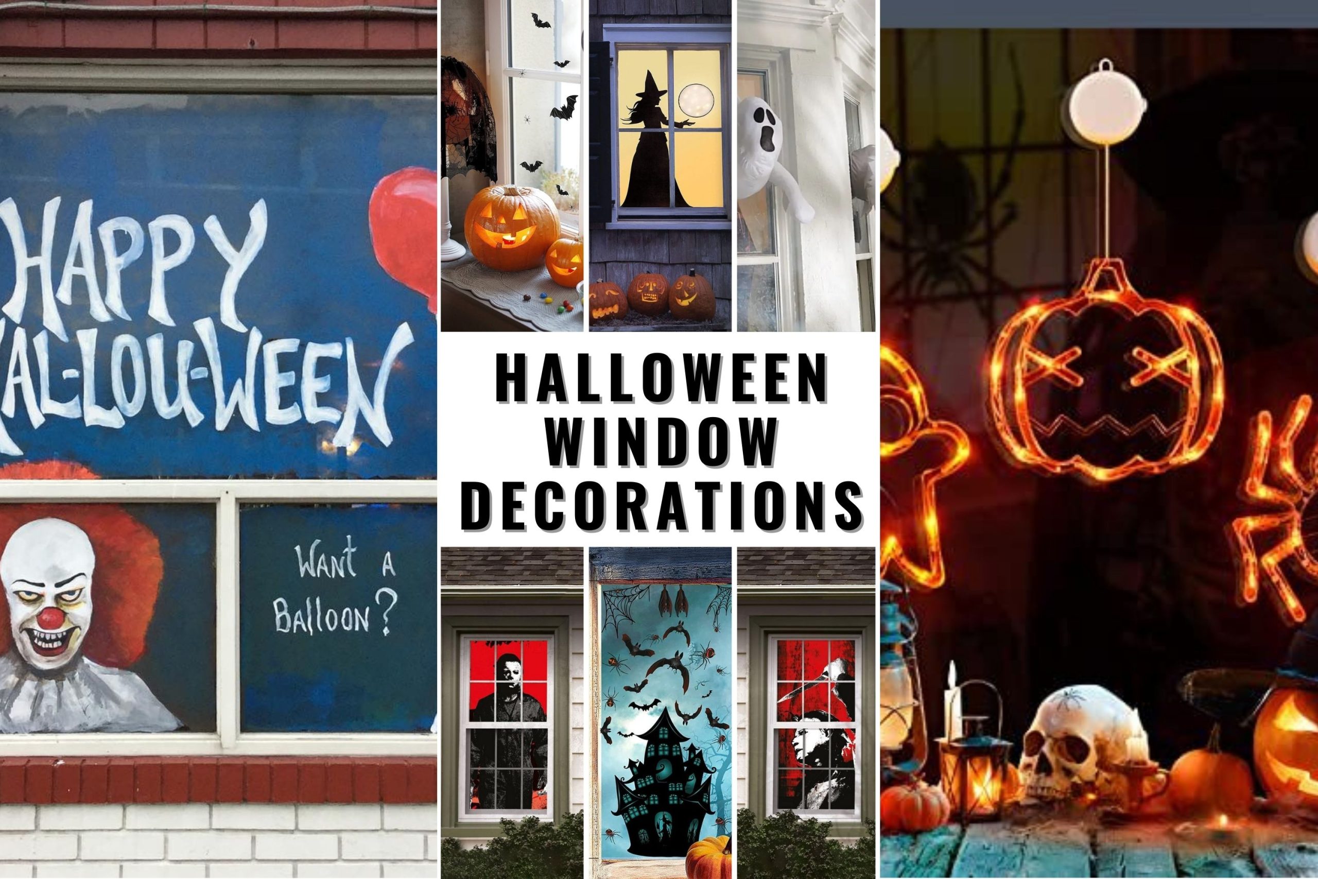 31 Halloween Window Decorations: Easy and Impactful Ideas for ...