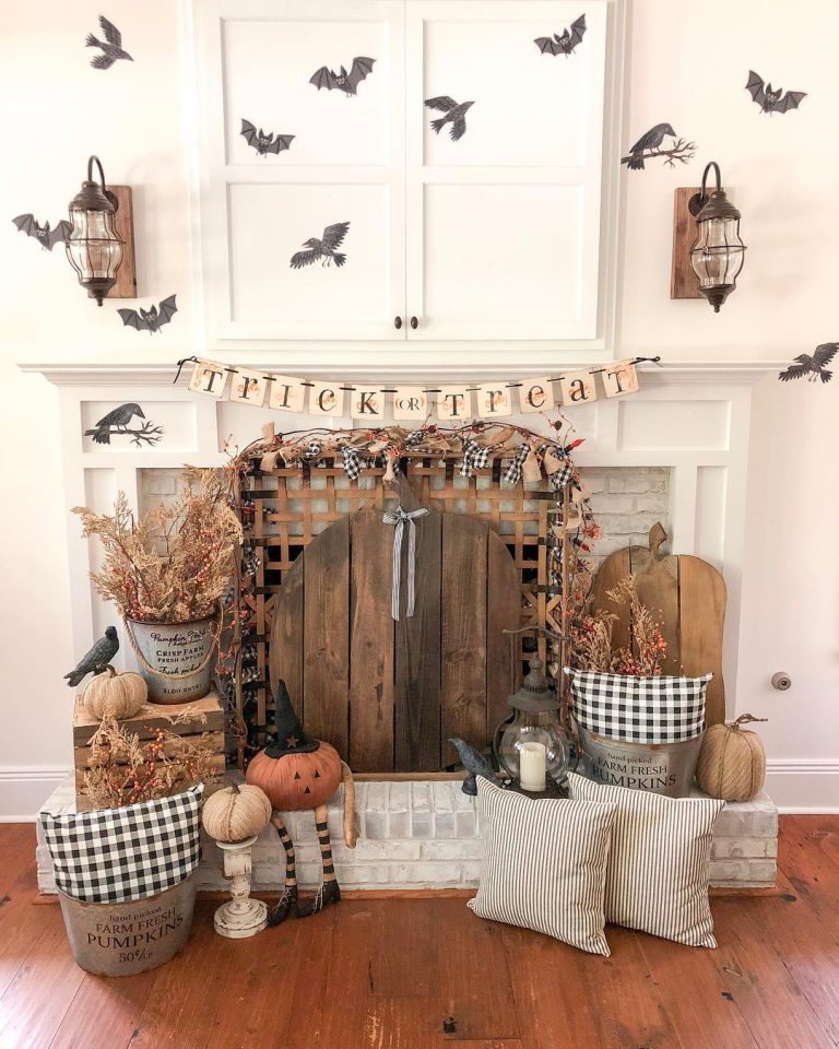 30 Stunning Fall Mantles Ideas to Transform Your Living Room This ...