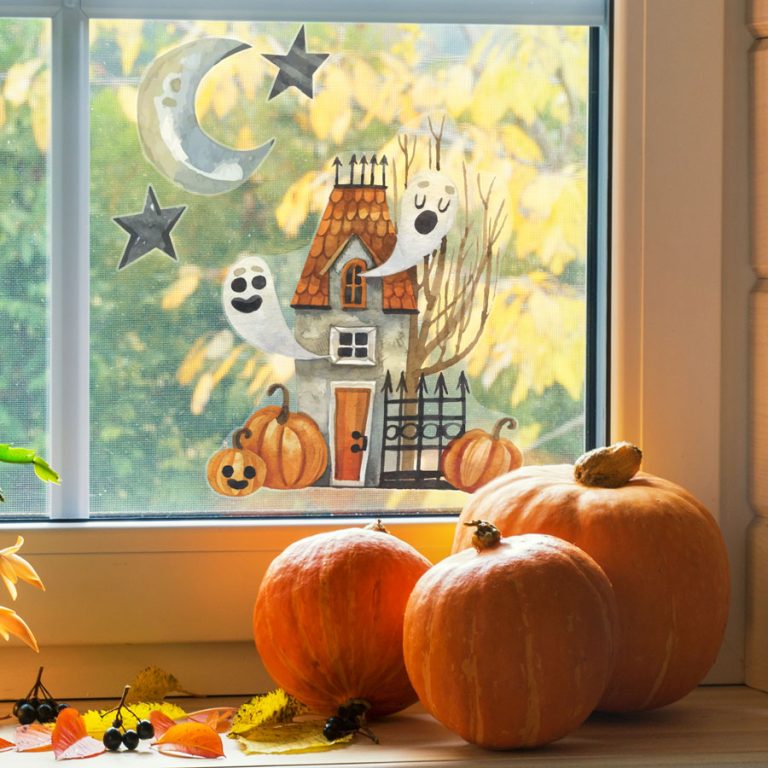 31 Halloween Window Decorations: Easy and Impactful Ideas for ...