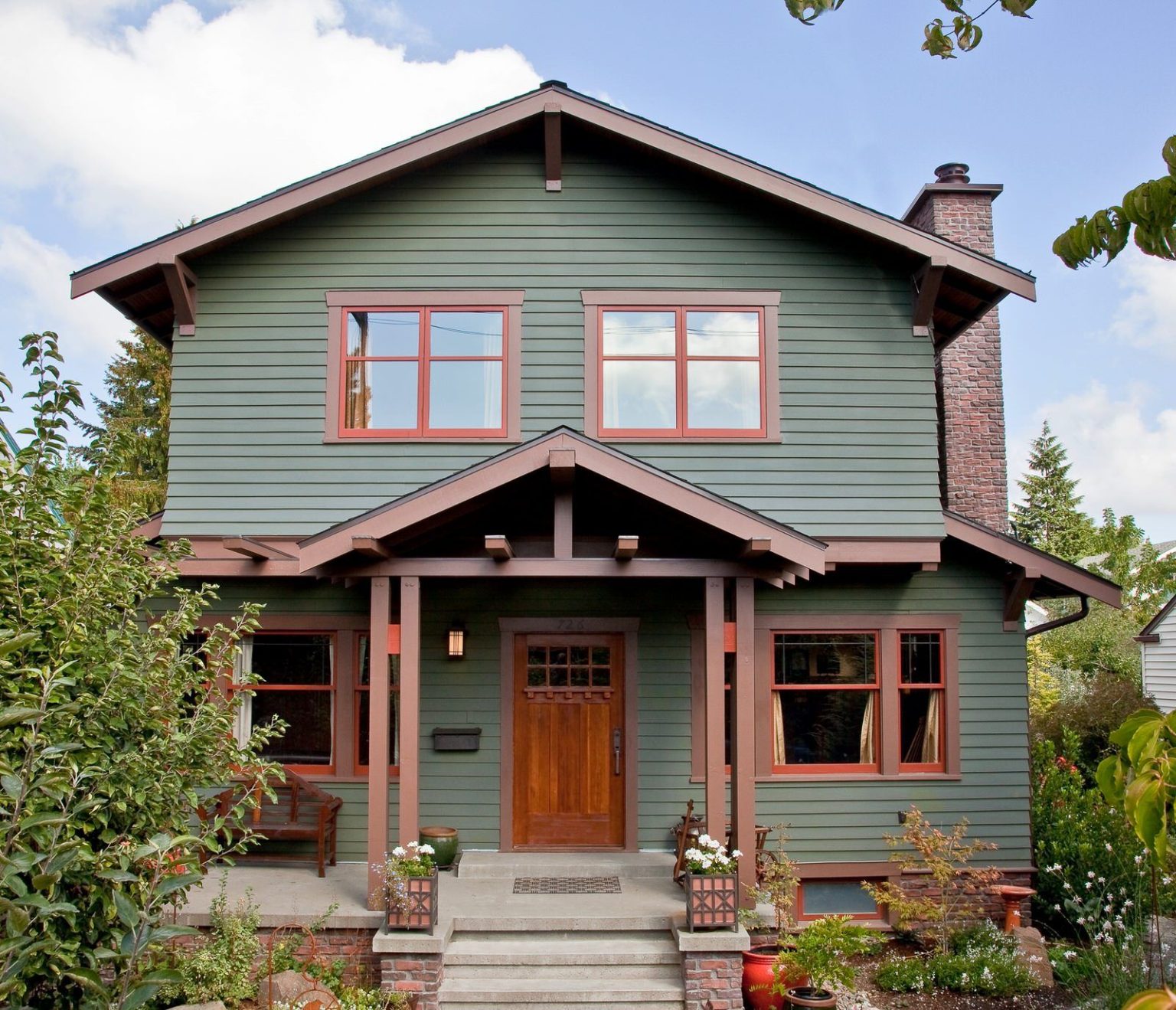 31 Green Home Exterior Ideas: Stunning Paint Colors to Transform Your ...