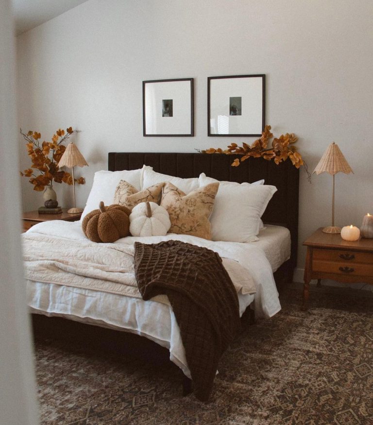 30 Fall Bedroom Decor Ideas for a Cozy Autumn Retreat – Transform Your ...