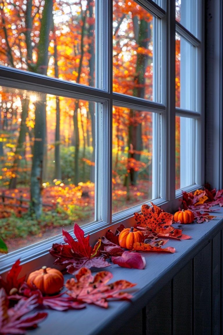 30 Fall Window Decorations to Transform Your Home This Autumn ...