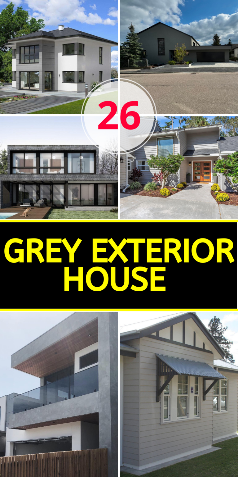 26 Stunning Grey Exterior House Designs That Will Transform Your Home ...