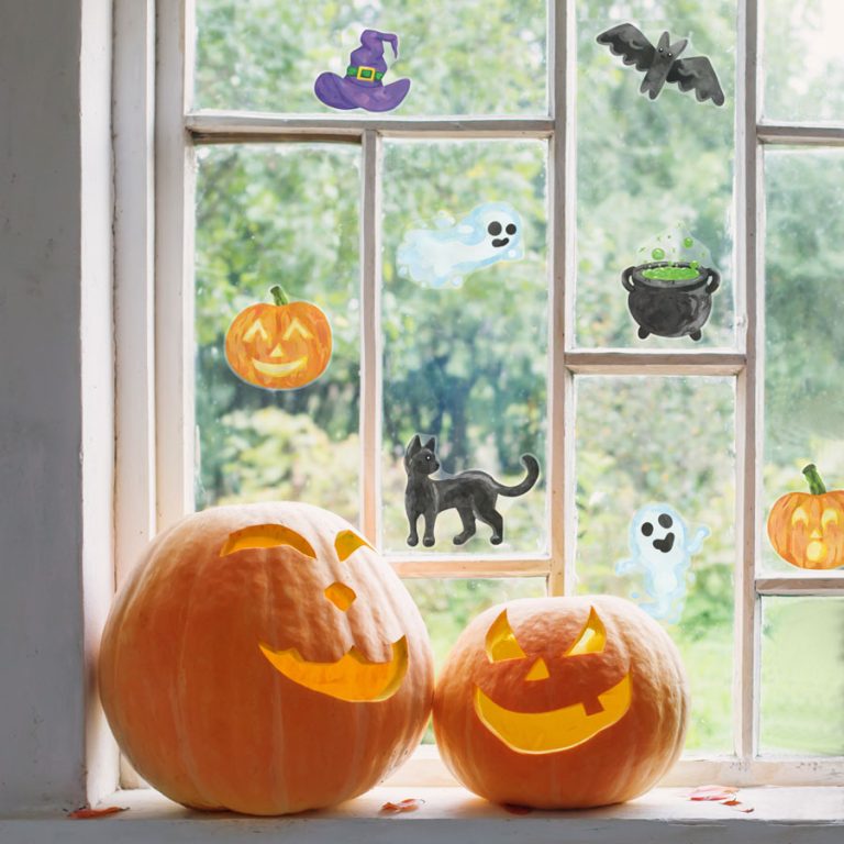 31 Halloween Window Decorations: Easy and Impactful Ideas for ...