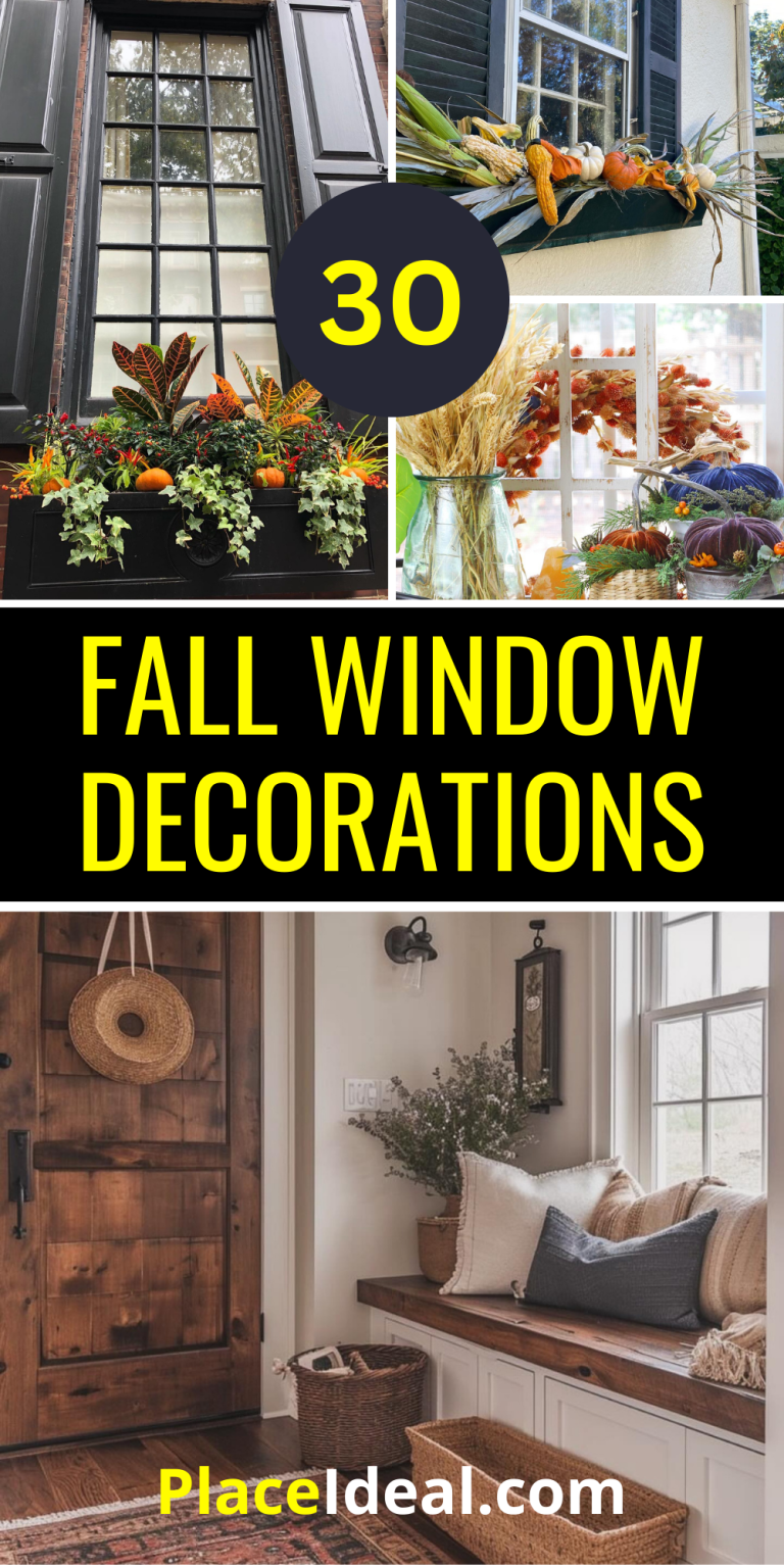 30 Fall Window Decorations to Transform Your Home This Autumn ...