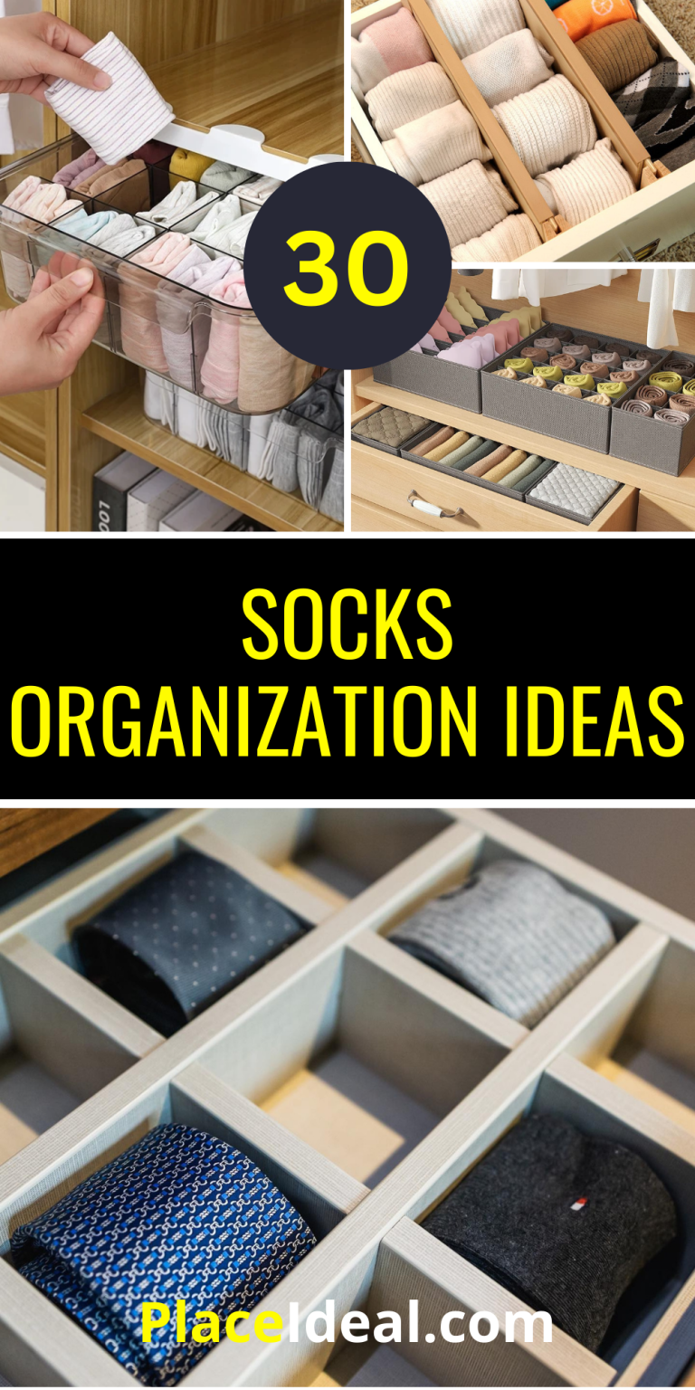 30 Brilliant Socks Organization Ideas to Transform Your Closet ...