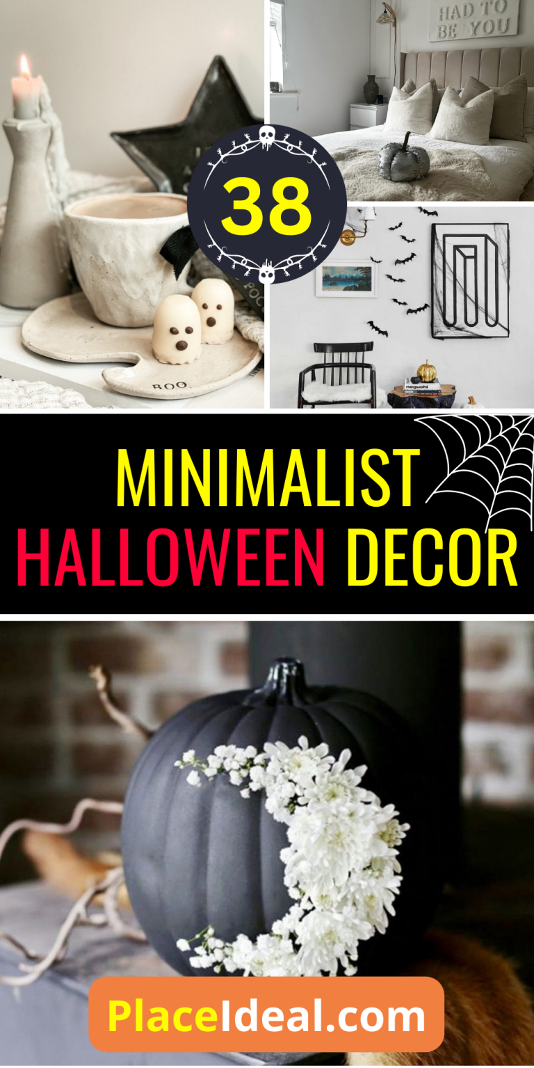 38 Minimalist Halloween Decor Ideas: Simple, Modern, and Stylish ...